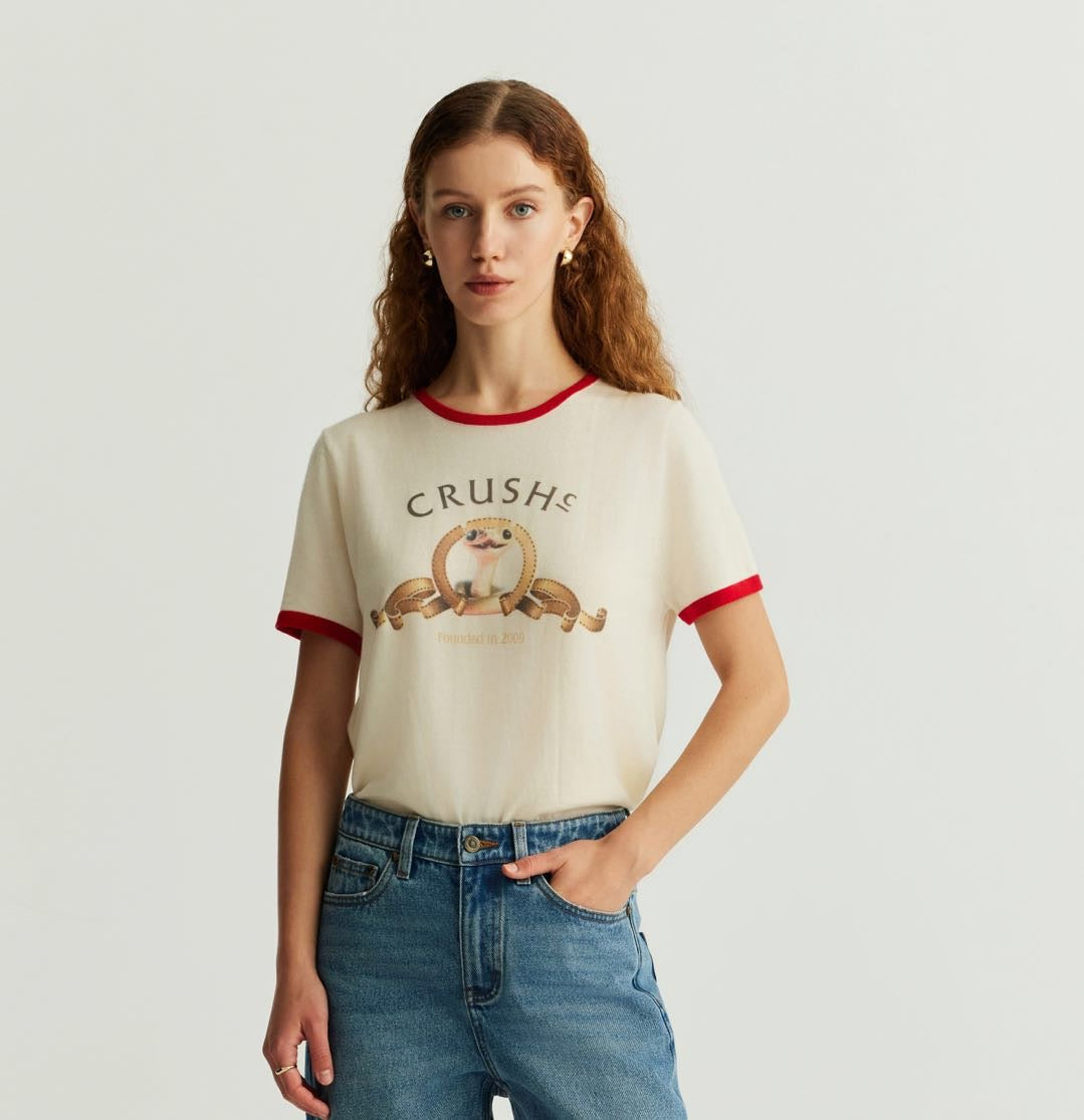 LOGO PRINTED T-SHIRT – CRUSH Collection