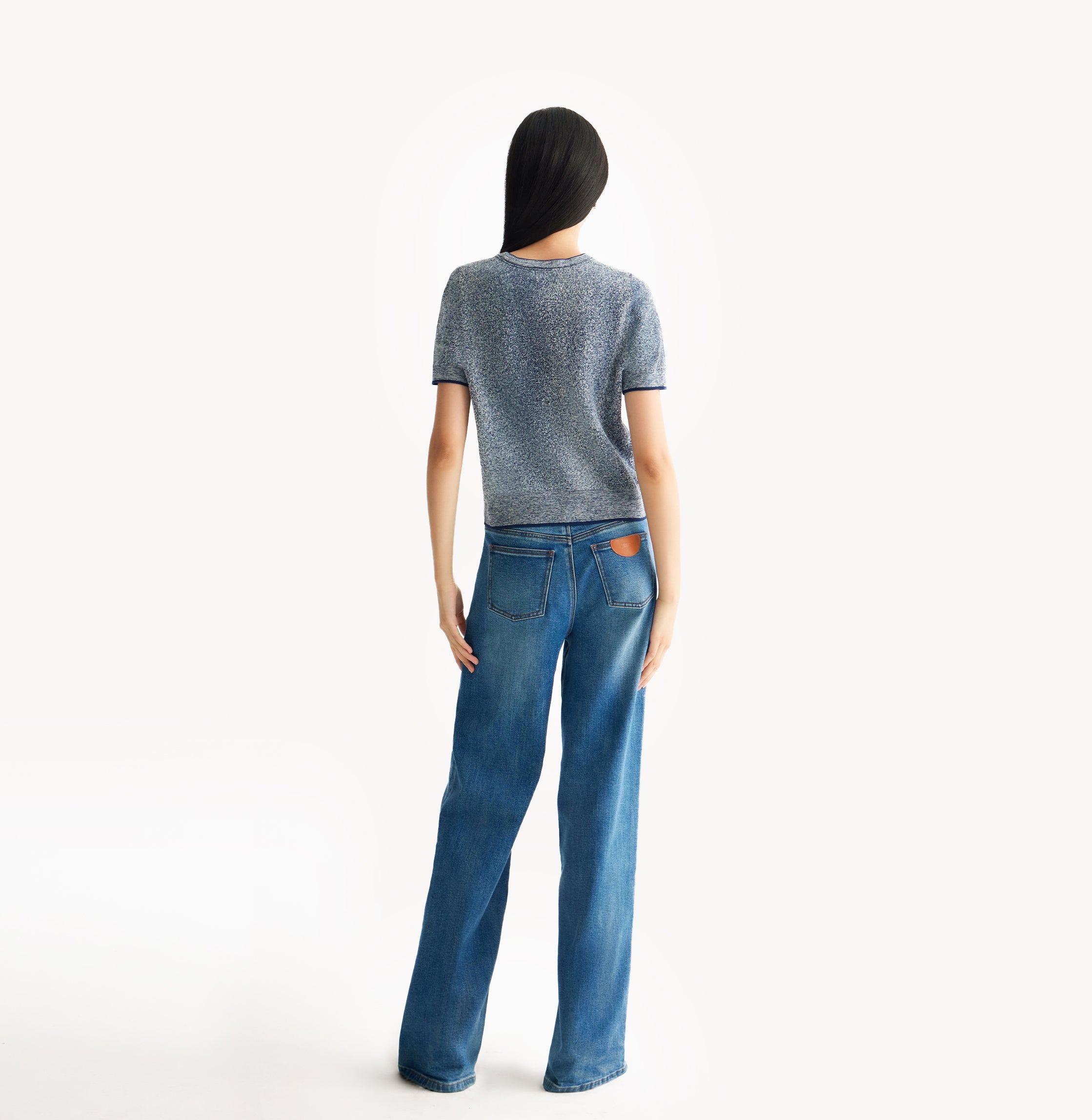 MID-WAIST JEANS – CRUSH Collection